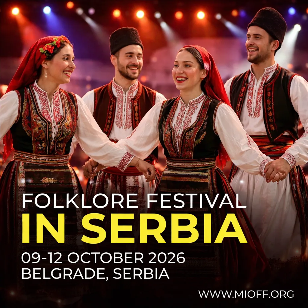 FESTIVAL DAYS IN SERBIA 09 - 12 October 2026 - MIOFF - Folklore ...